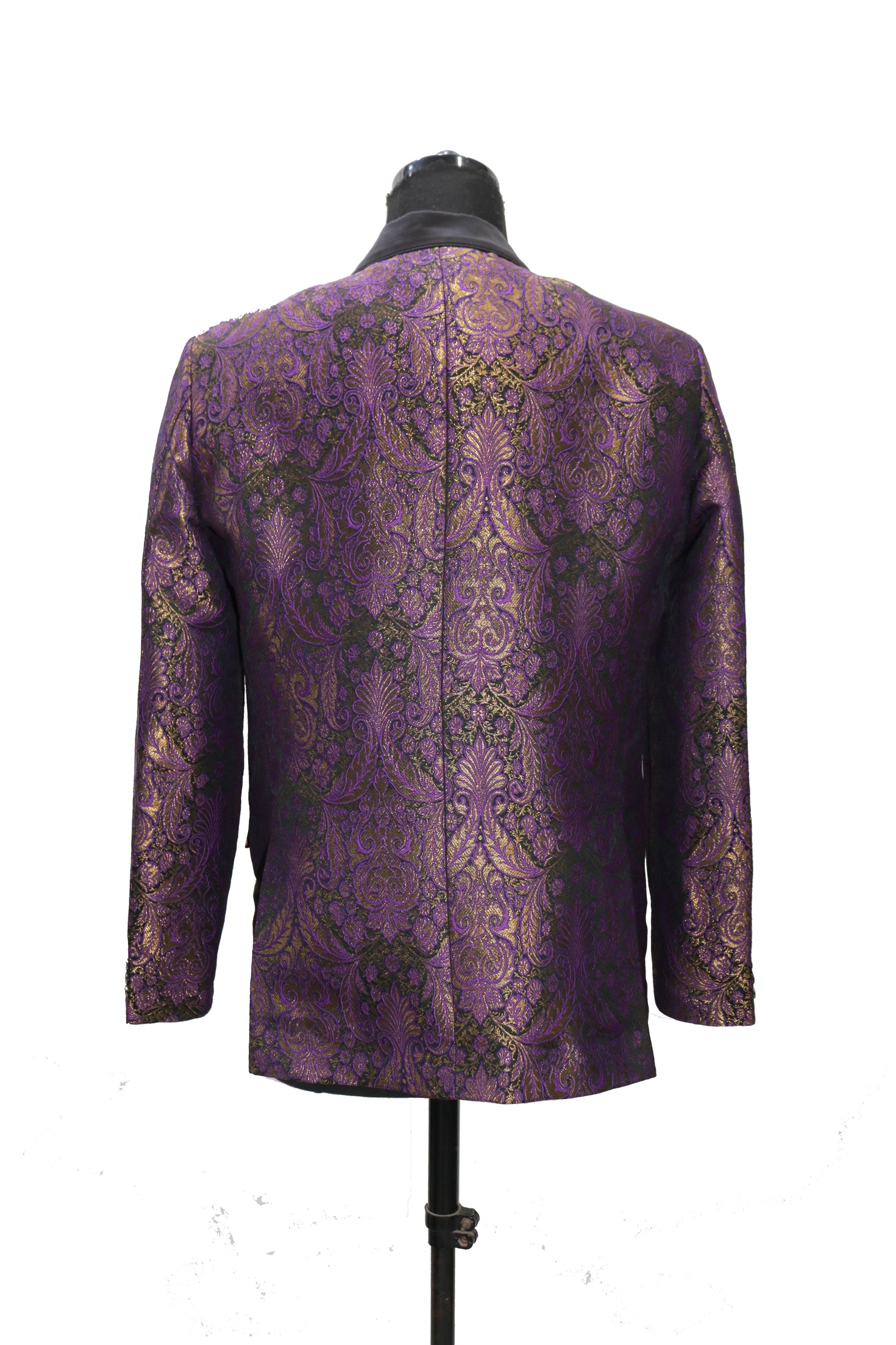 Hand Embroidered Amethyst Blazer – Freeborn Designs