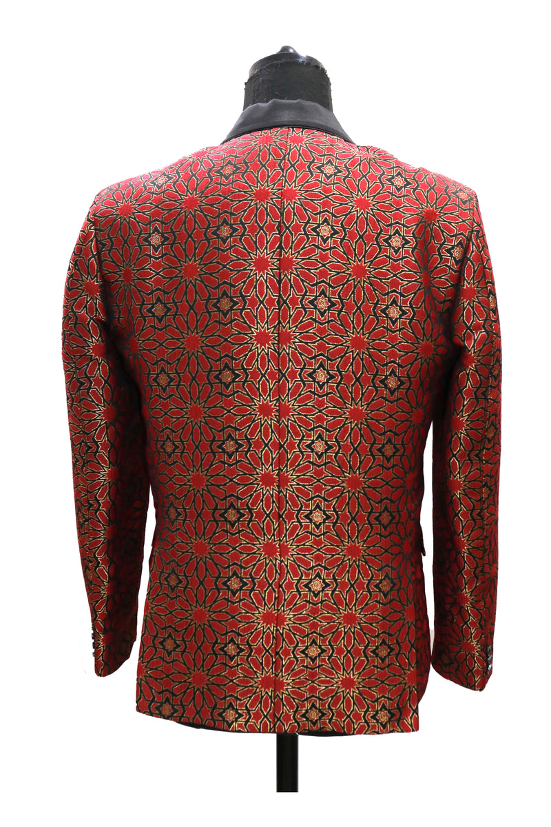 Unique Suit Jackets for Men | Black & Gold Blazer | Freeborn Designs